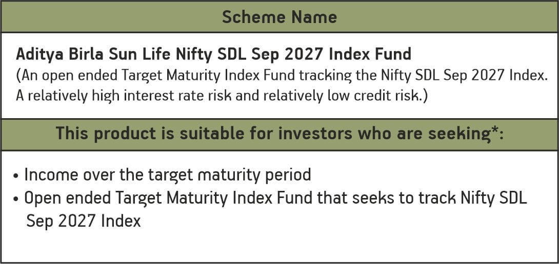 Aditya Birla Sun Life NIFTY SDL 2027 INDEX FUND